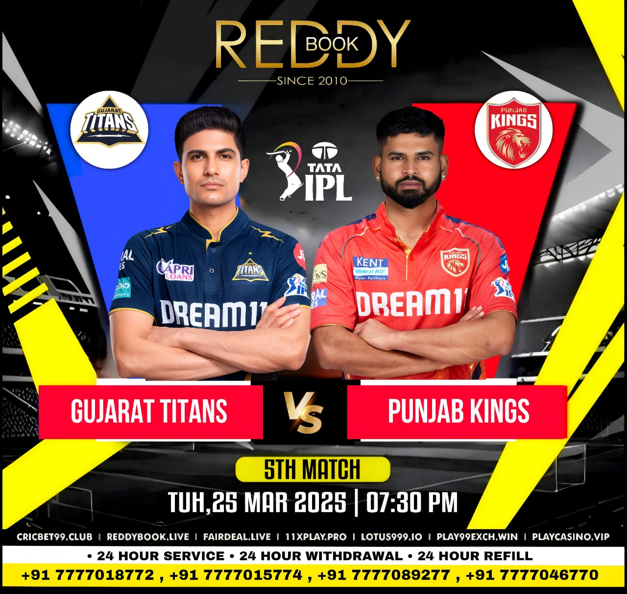 GT vs PBKS Match Prediction: Who Will Win Today IPL Match 5 2025 ...